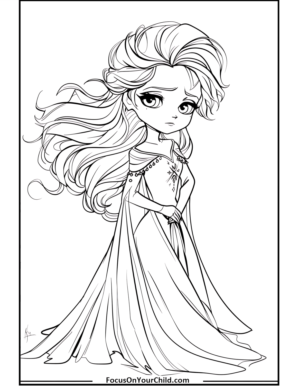 50+ Frozen Coloring Pages (Free PDF Printables)