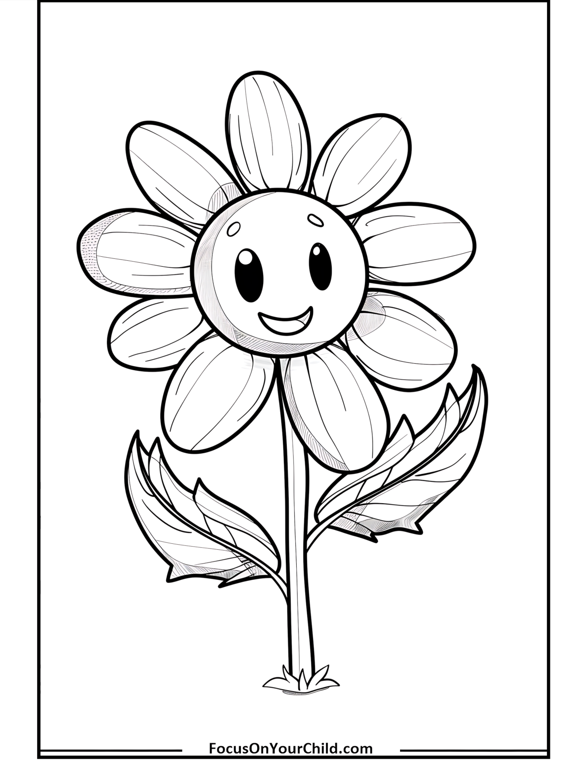50+ Daisy Coloring Pages (Free PDF Printables)