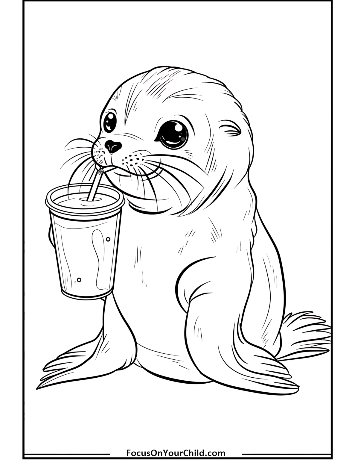 50+ Seal Coloring Pages (Free PDF Printables)