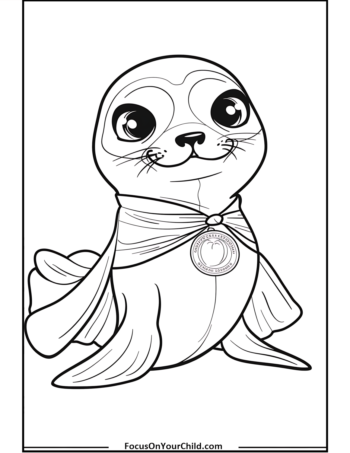 50+ Seal Coloring Pages (Free PDF Printables)