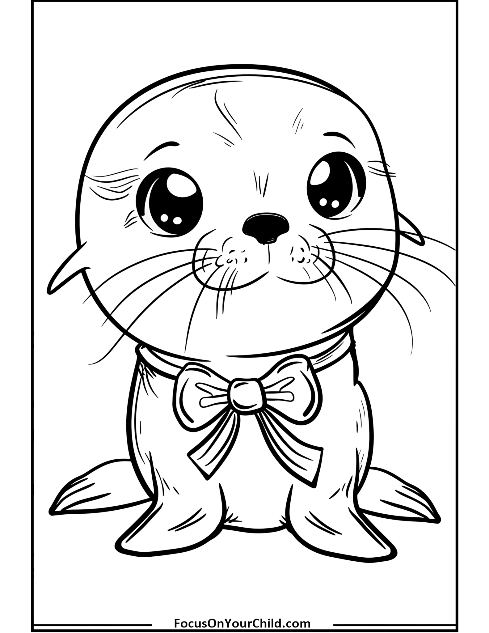 50+ Seal Coloring Pages (Free PDF Printables)