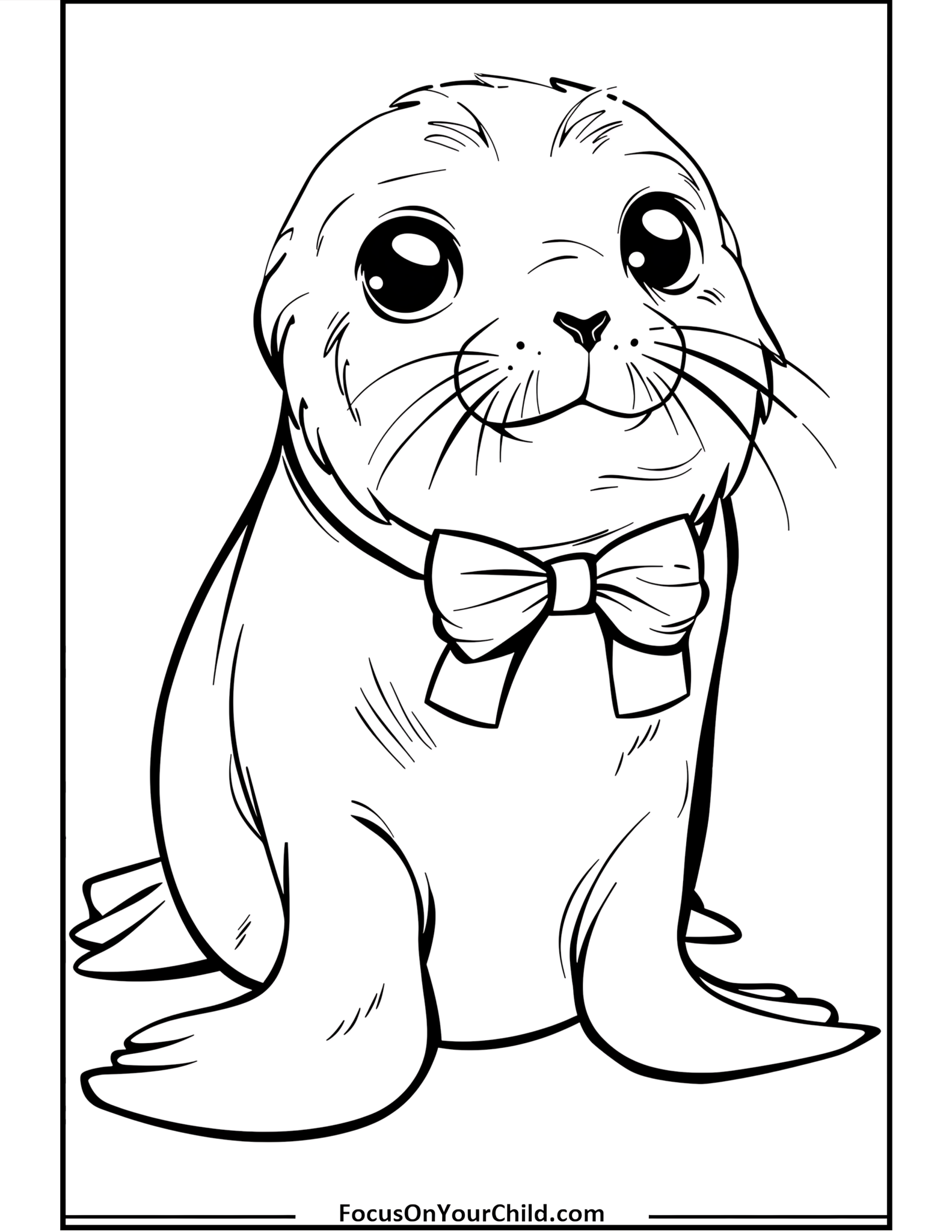 50+ Seal Coloring Pages (Free PDF Printables)