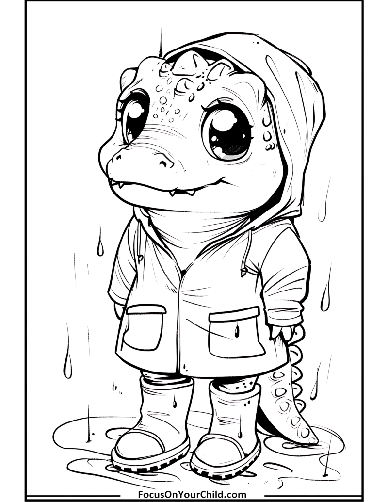 50+ Alligator Coloring Pages (Free PDF Printables)