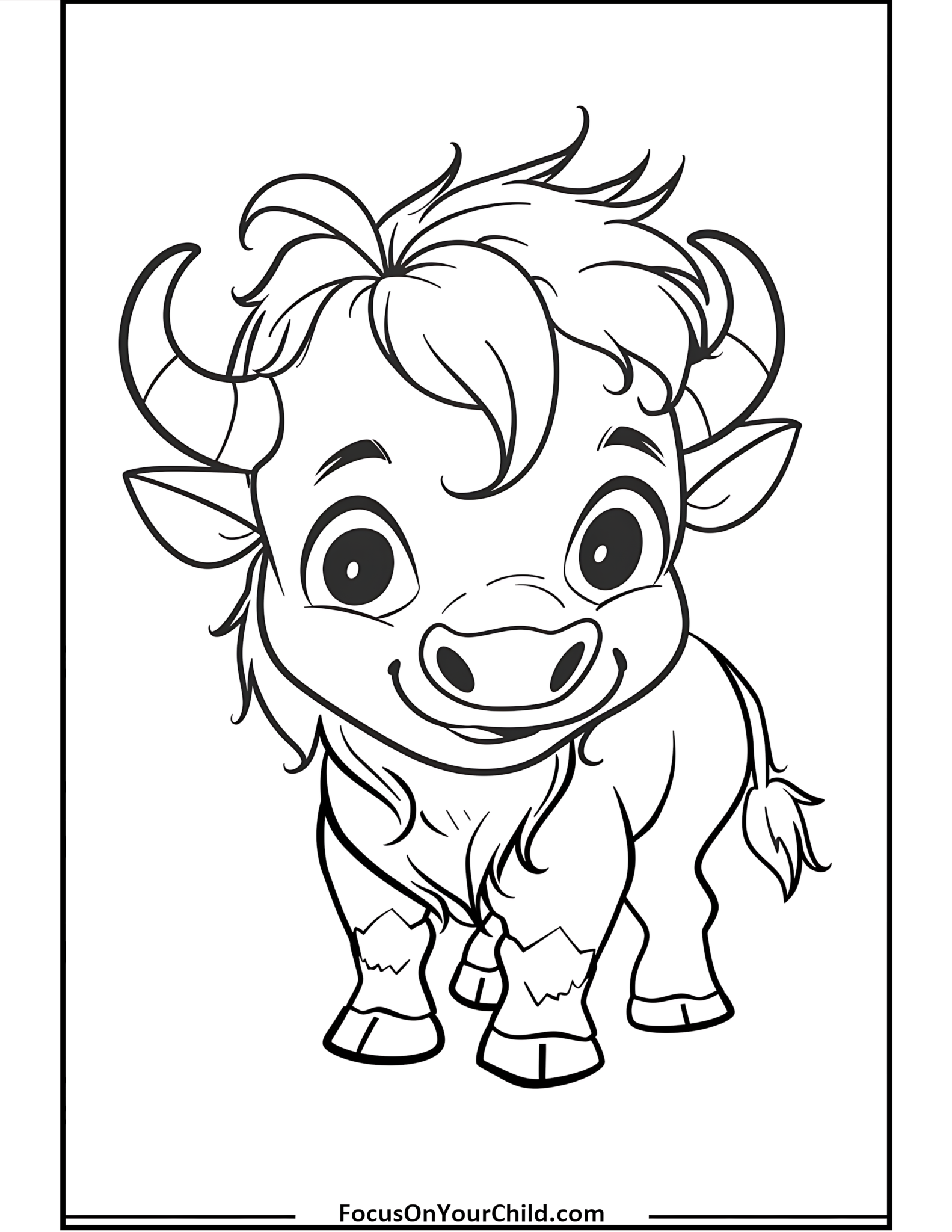 50+ Buffalo Coloring Pages (Free PDF Printables)