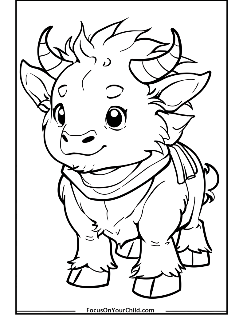 50+ Buffalo Coloring Pages (Free PDF Printables)