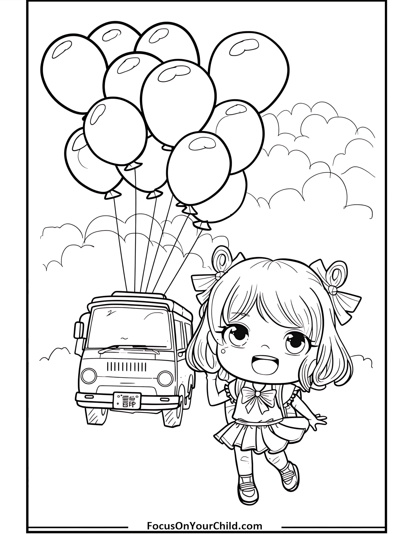 50+ Bus Coloring Pages (Free PDF Printables)