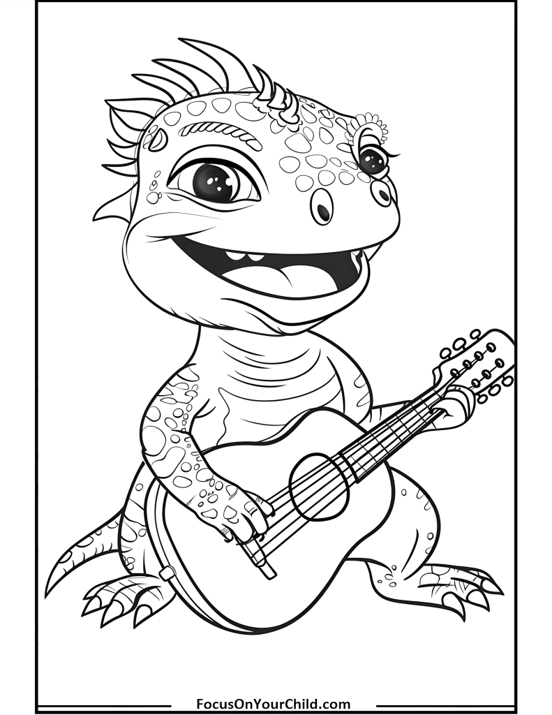 50+ Iguana Coloring Pages (Free PDF Printables)