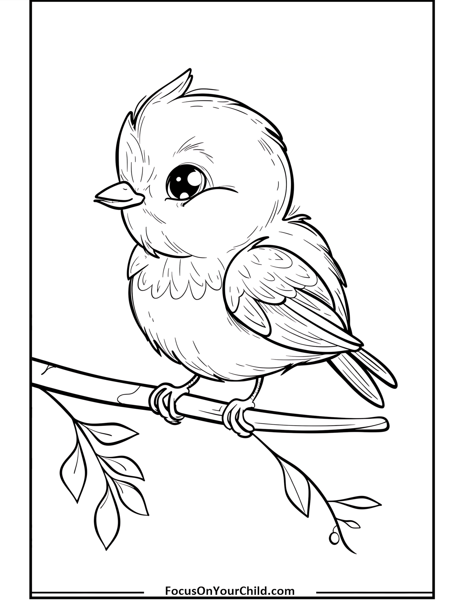 50+ Robin Coloring Pages (Free PDF Printables)