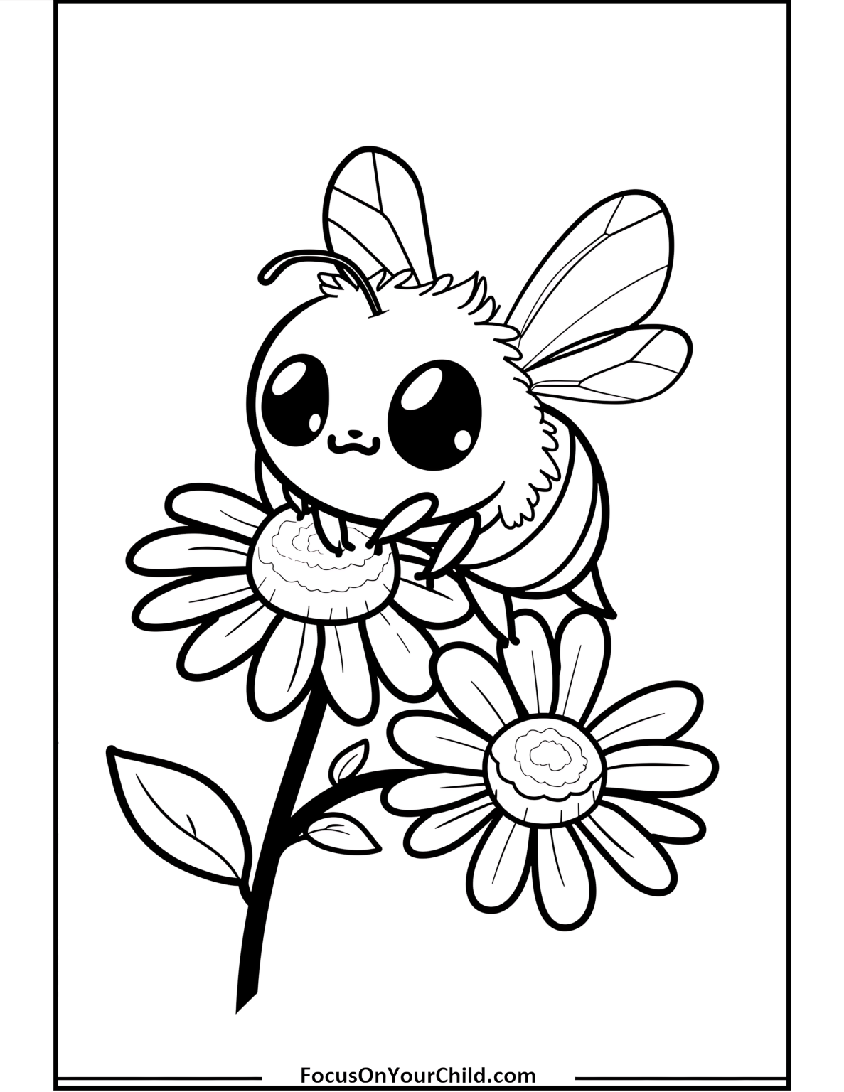 50+ Daisy Coloring Pages (Free PDF Printables)