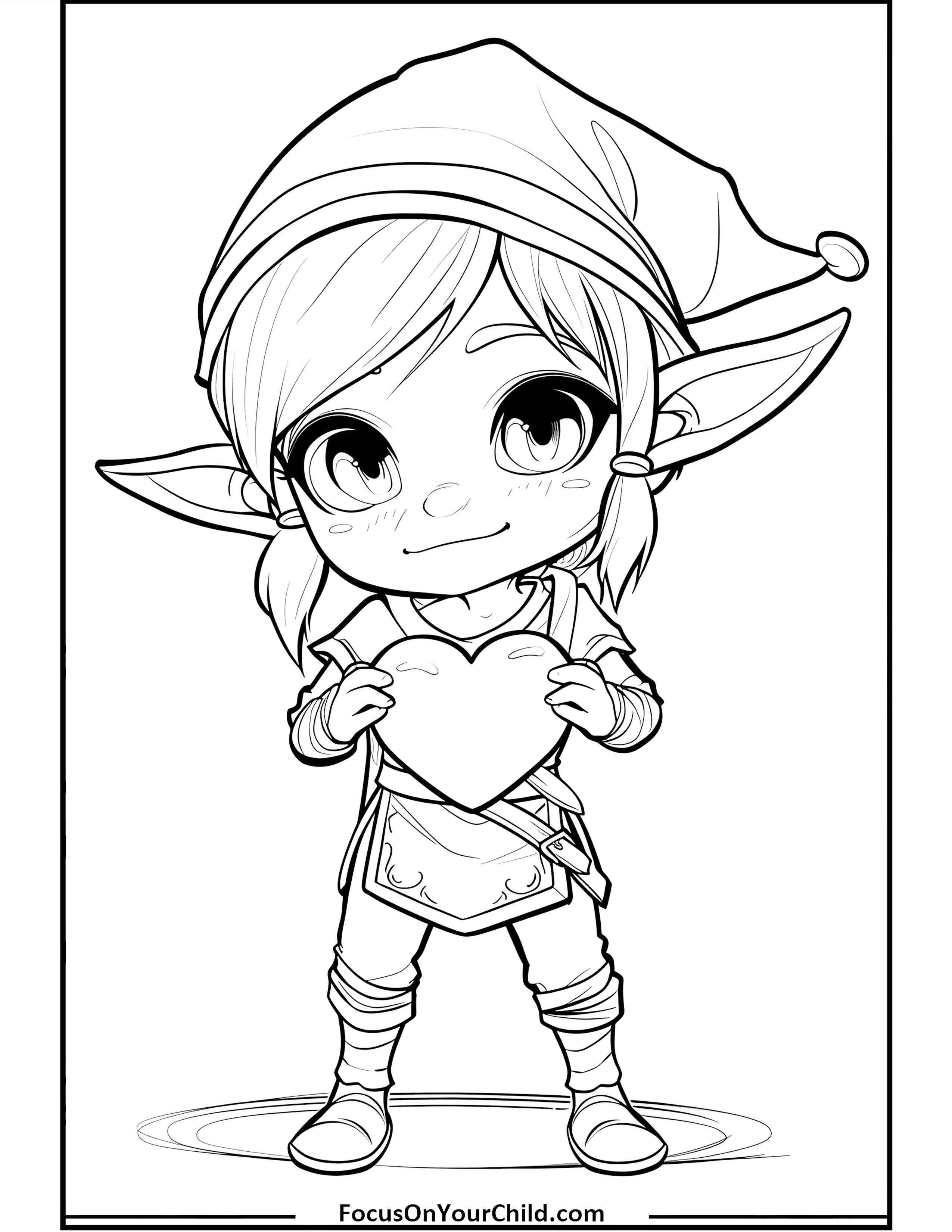 50+ Elf Coloring Pages (Free PDF Printables)