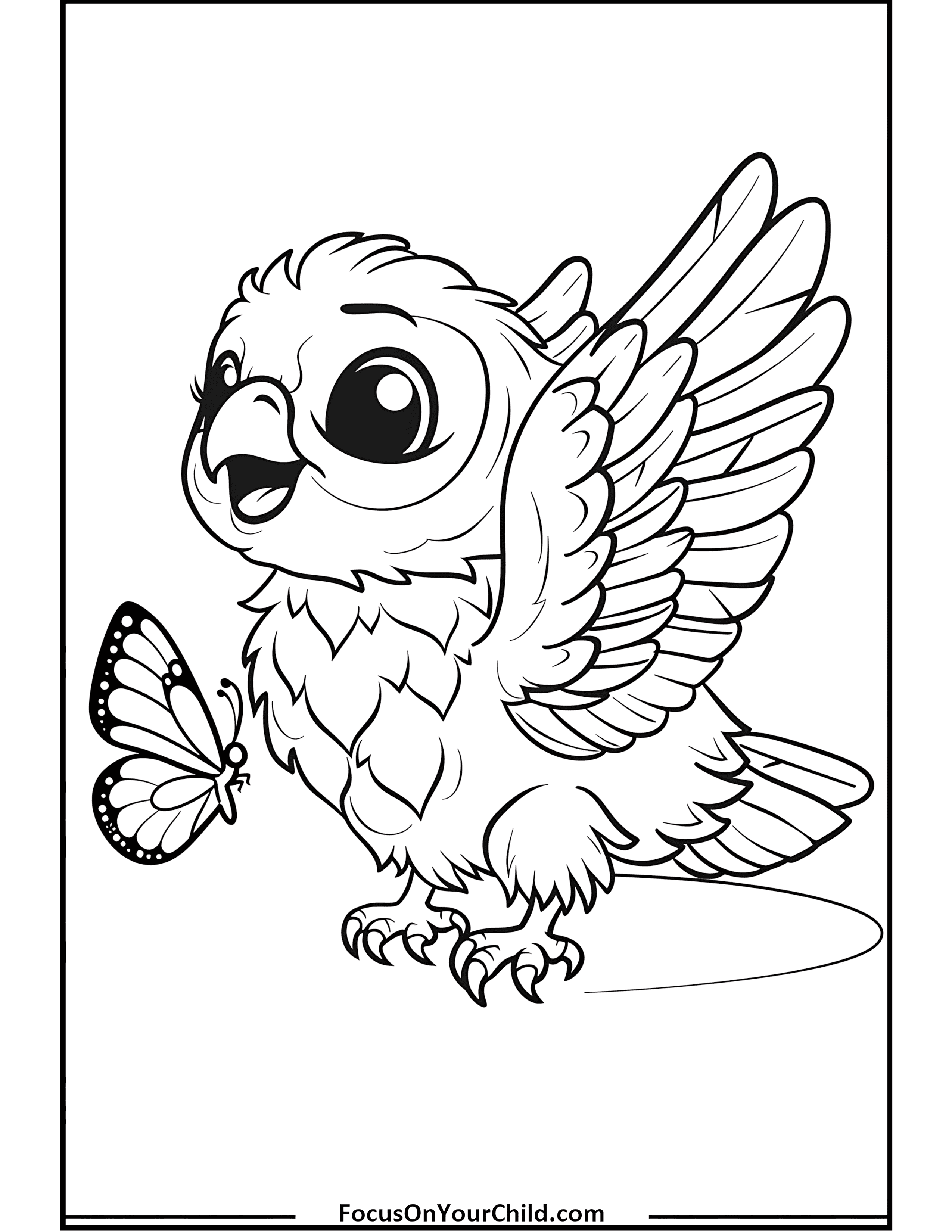 50+ Hawk Coloring Pages (Free PDF Printables)