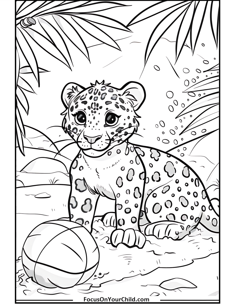 50+ Leopard Coloring Pages (Free PDF Printables)
