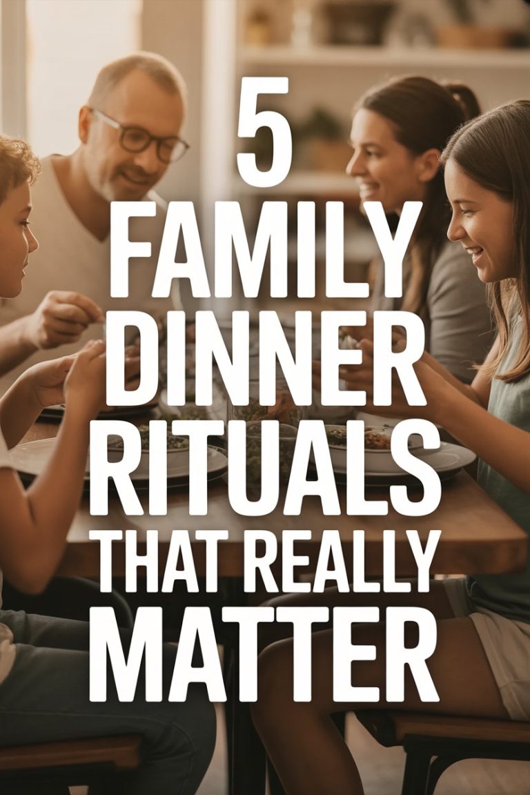 5 Family Dinner Rituals That Really Matter